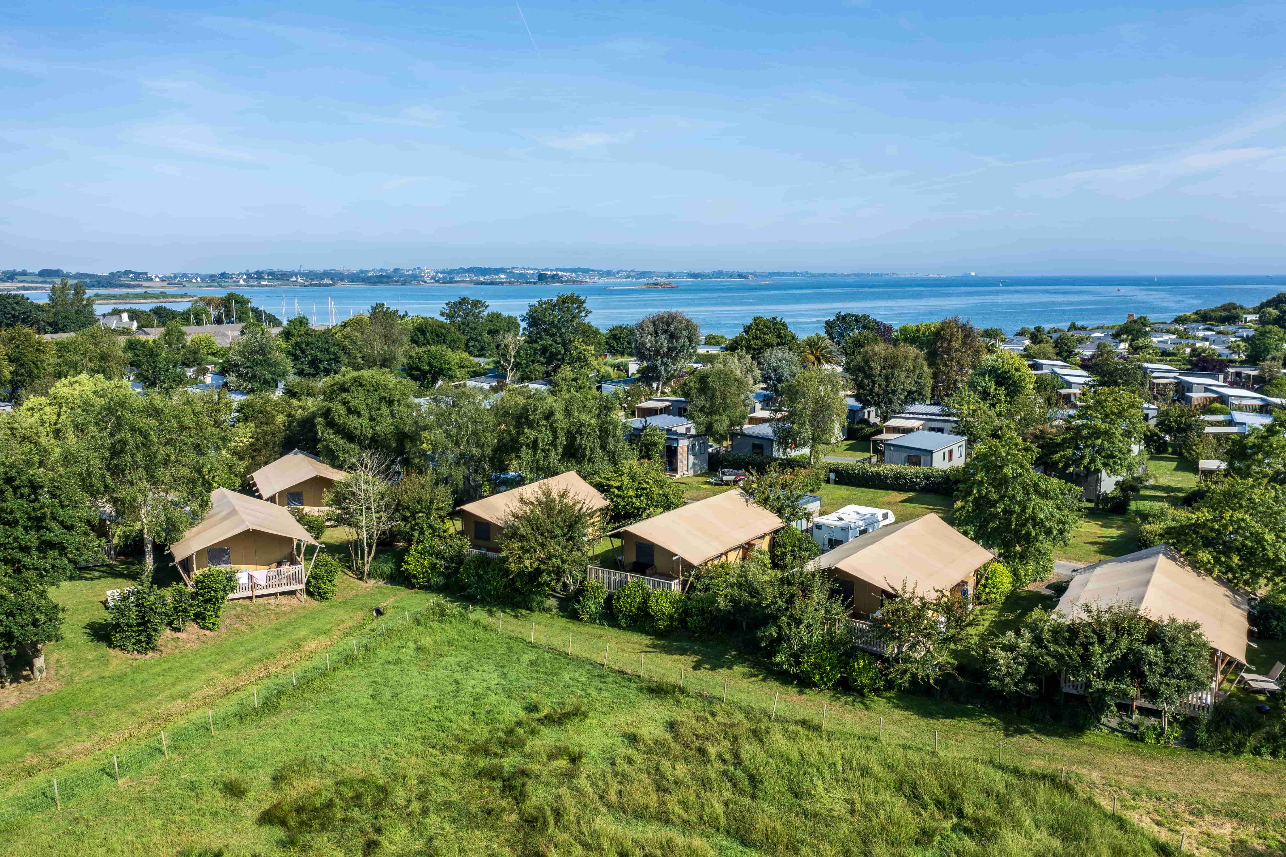 Camping Village Les Mouettes - Camping dans Carantec, Bretagne, FR