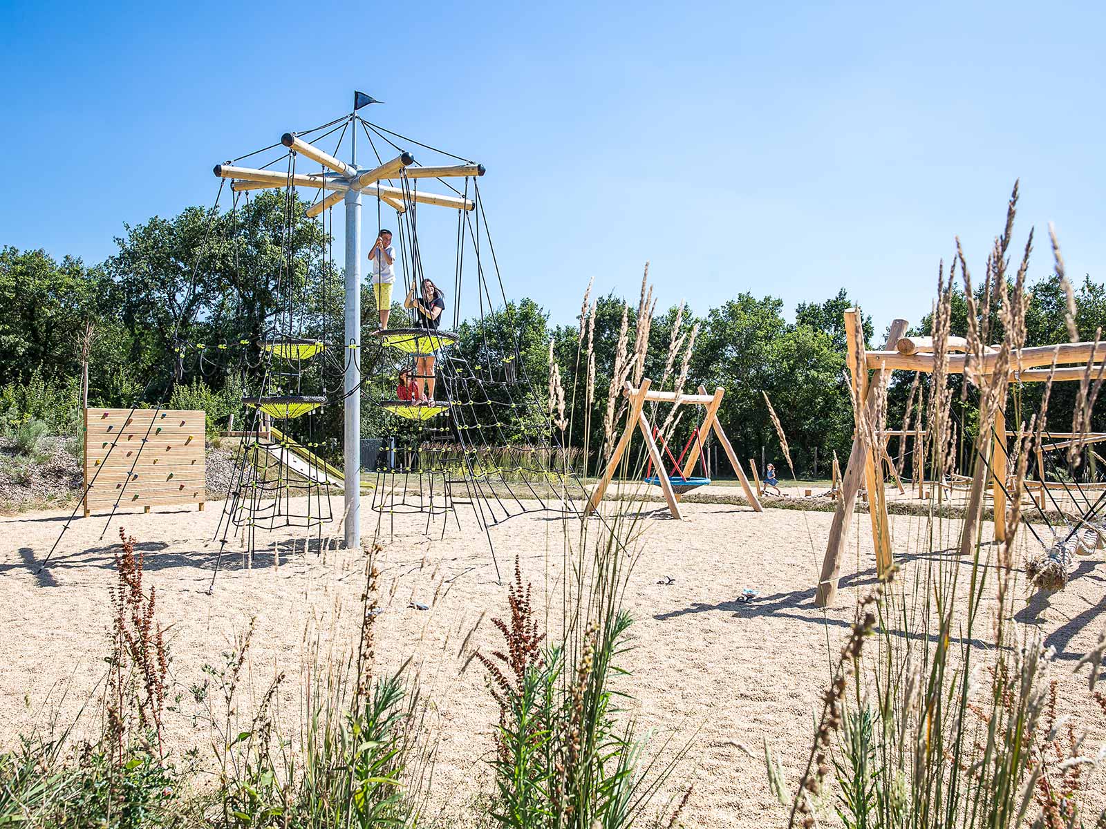 Camping Le Pin Parasol - Camping in La Chapelle Hermier, Pays de la ...